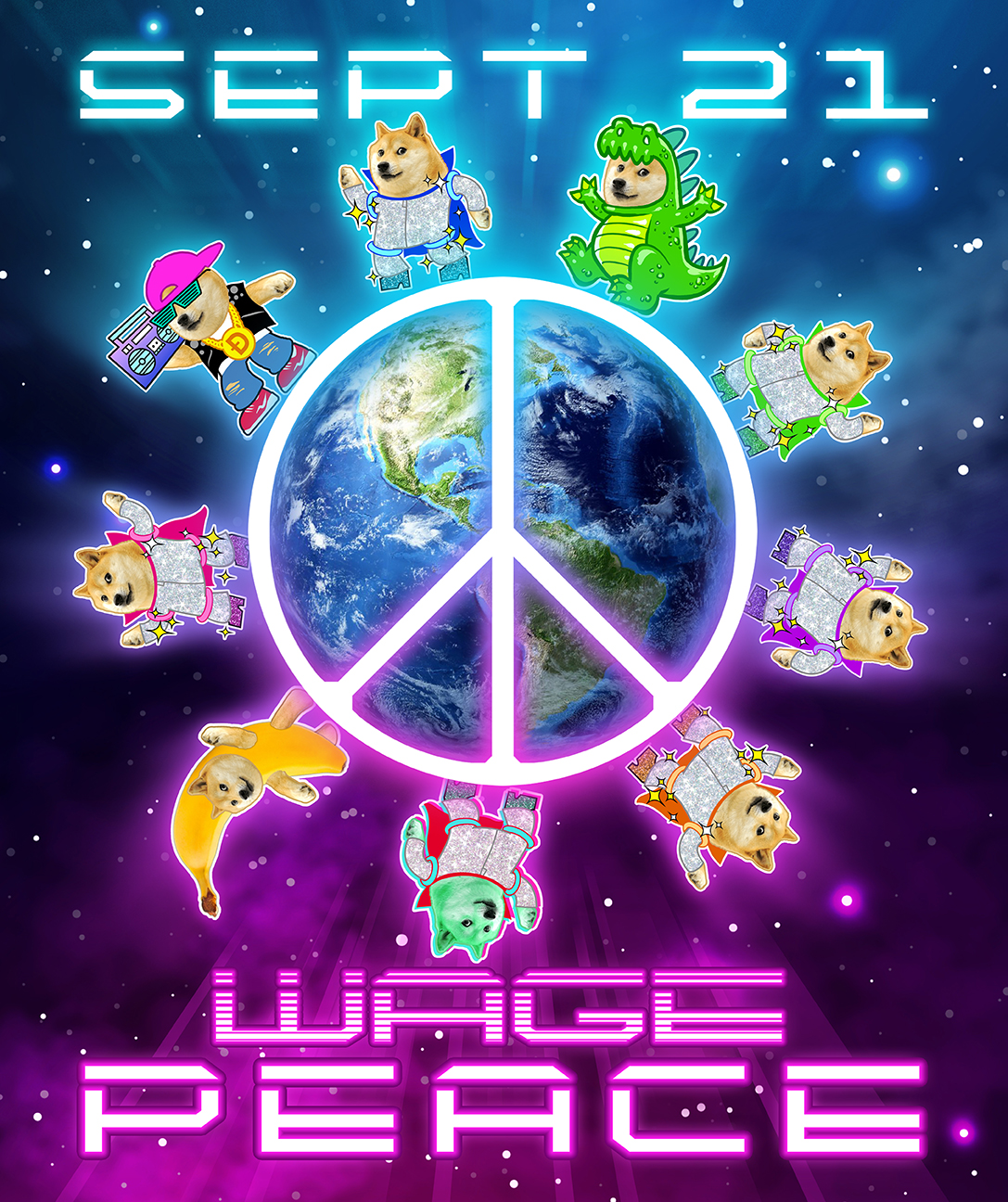 World Peace Day – Million Doge Disco